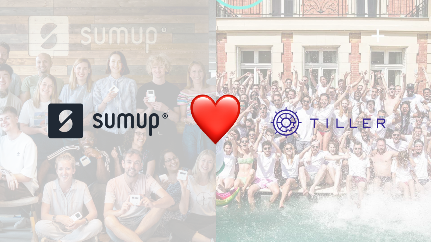 Tiller rejoint l'aventure SumUp ! - Tiller Systems